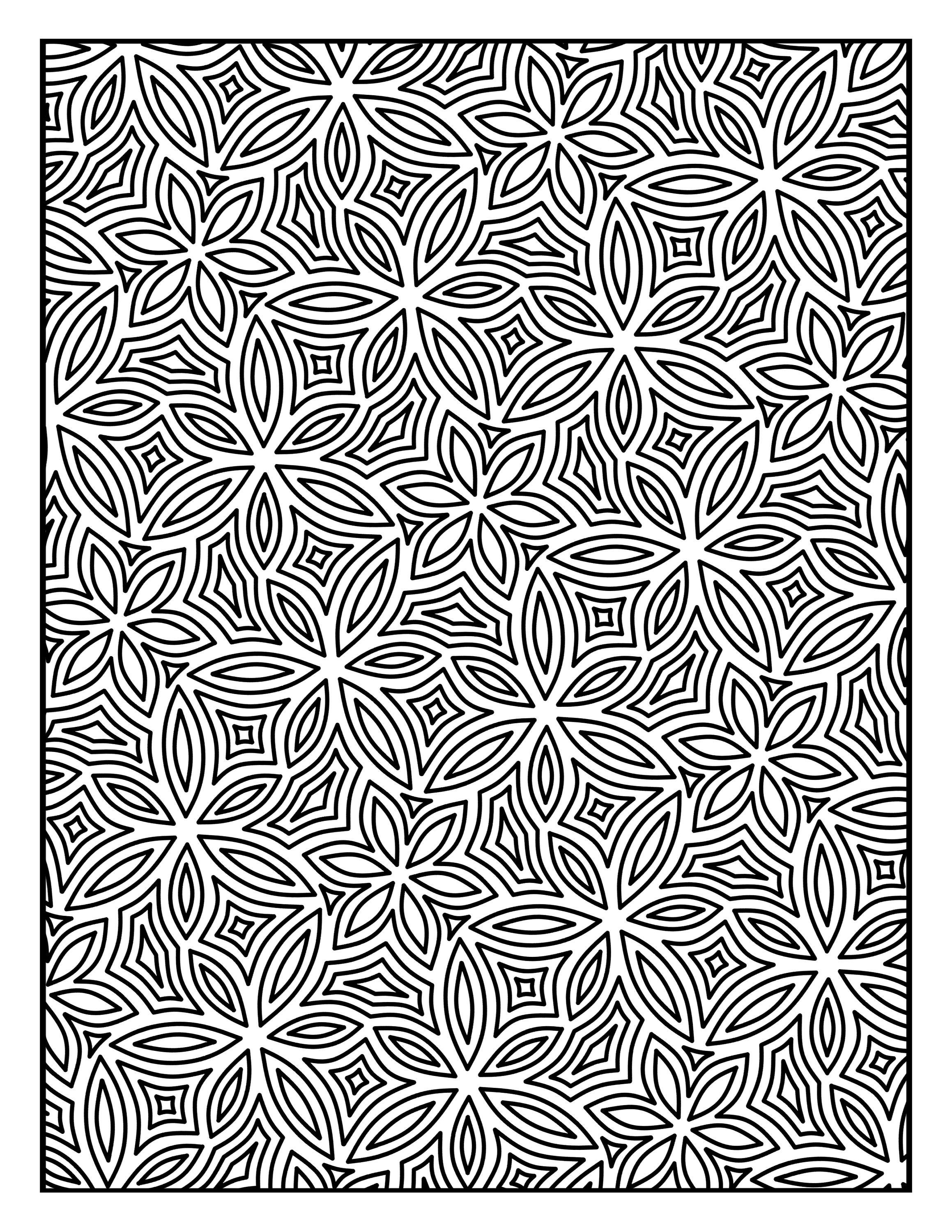 Coloring Pages Of Cool Patterns