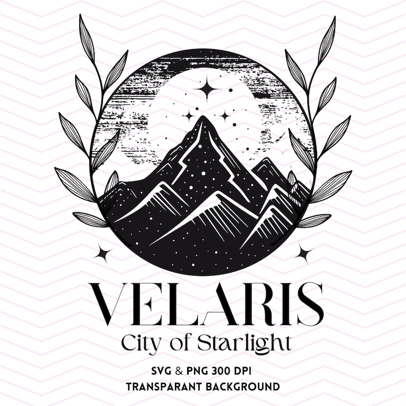 ACOTAR SVG & PNG, Velaris Svg, City of Starlight - Acotar Merch ...