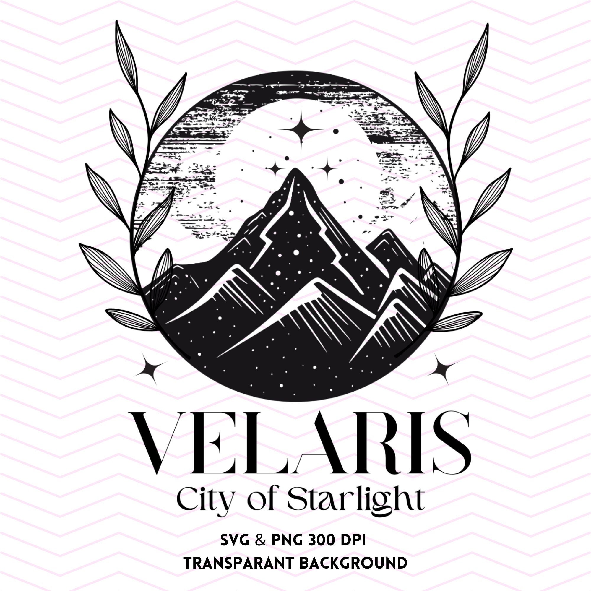 ACOTAR SVG & PNG, Velaris Svg, City of Starlight - Acotar Merch ...