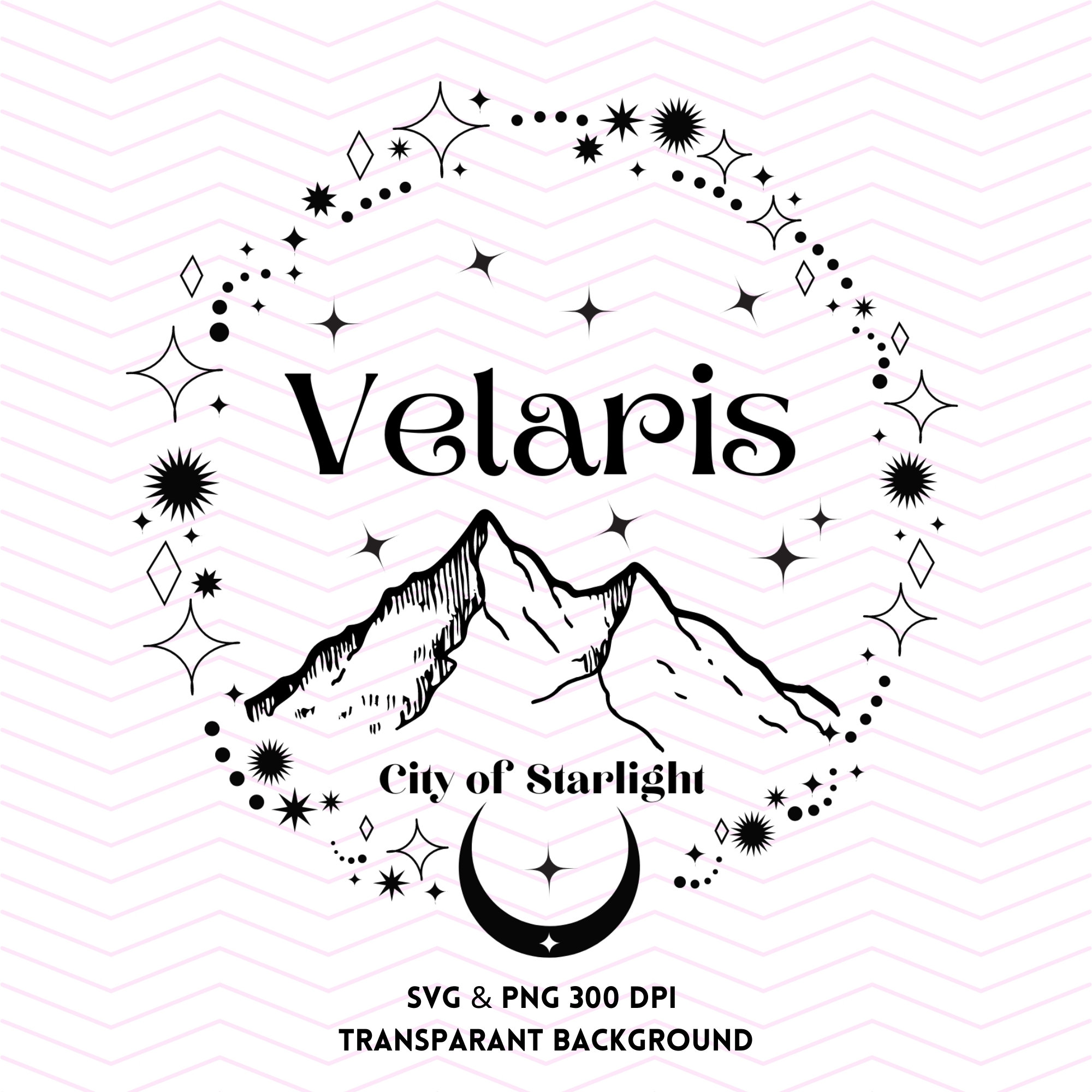 ACOTAR SVG & PNG, Velaris Svg, City of Starlight - Acotar Merch ...