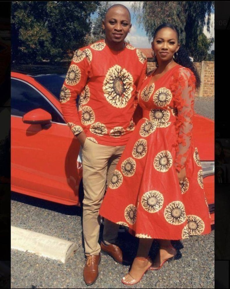 African Couple Clothing Ankara Couple African Fashion - Etsy