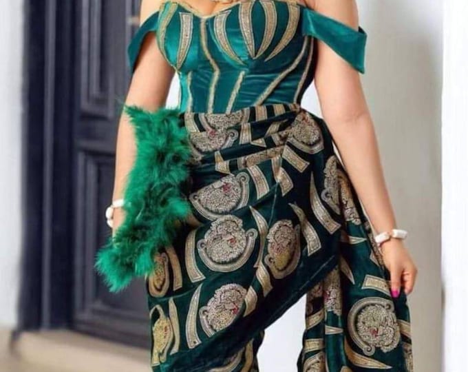 Isi Agu Traditional Couple Set, Igbo Traditional Dress,african Clothing ...