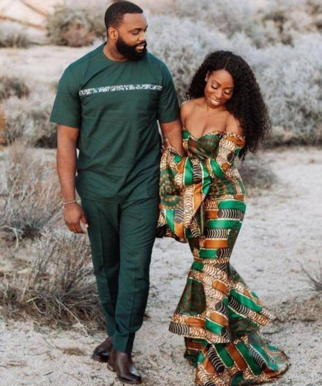 African Couple Clothing, Ankara Couple, African Fashion, Couple ...