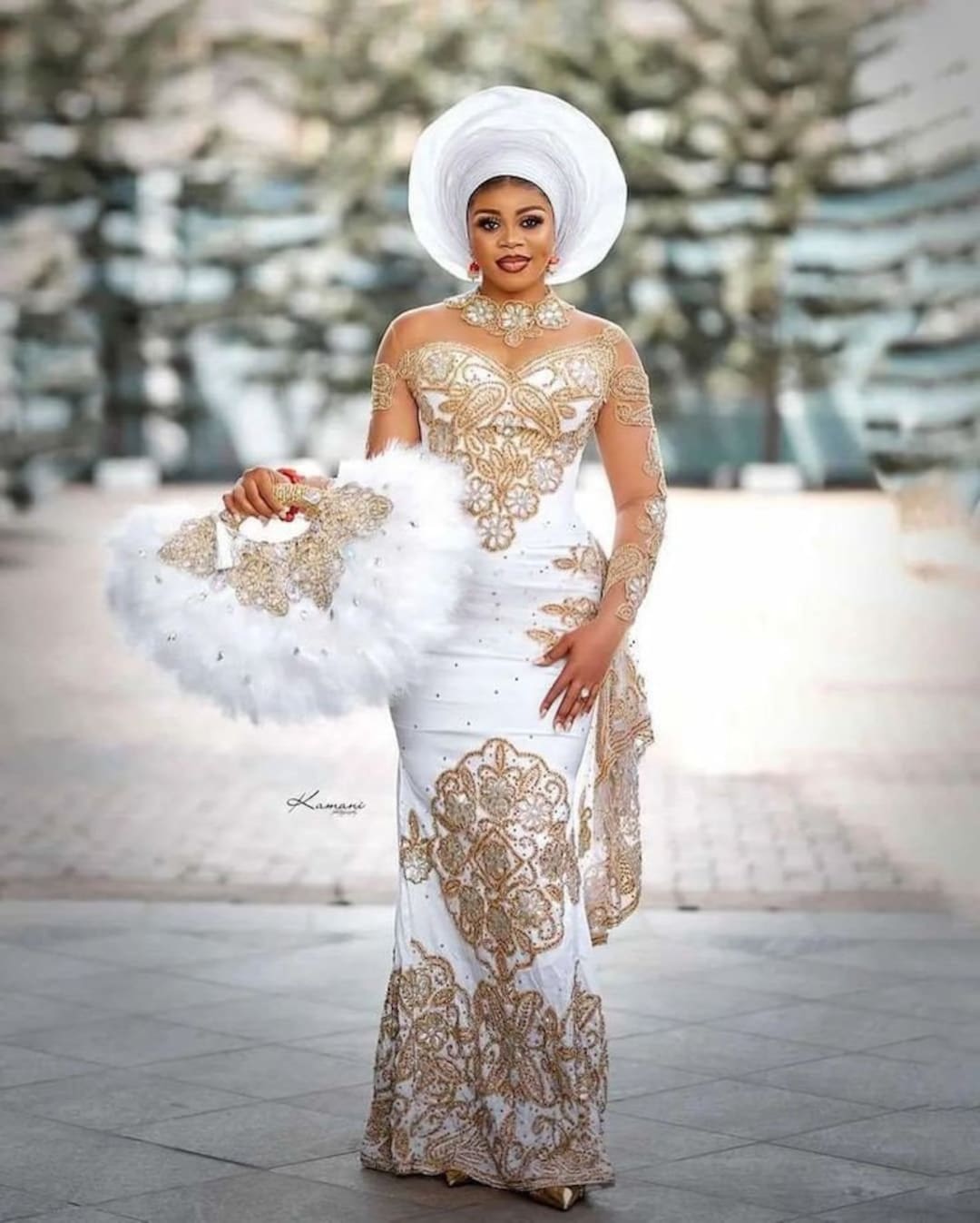 African Couple Traditional Outfit, George Dress, Luxurious George Dress ...