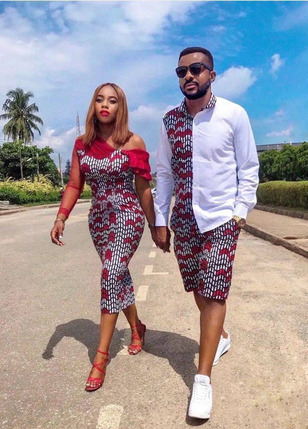 African Couple Clothing, Ankara Couple, African Fashion, Couple ...