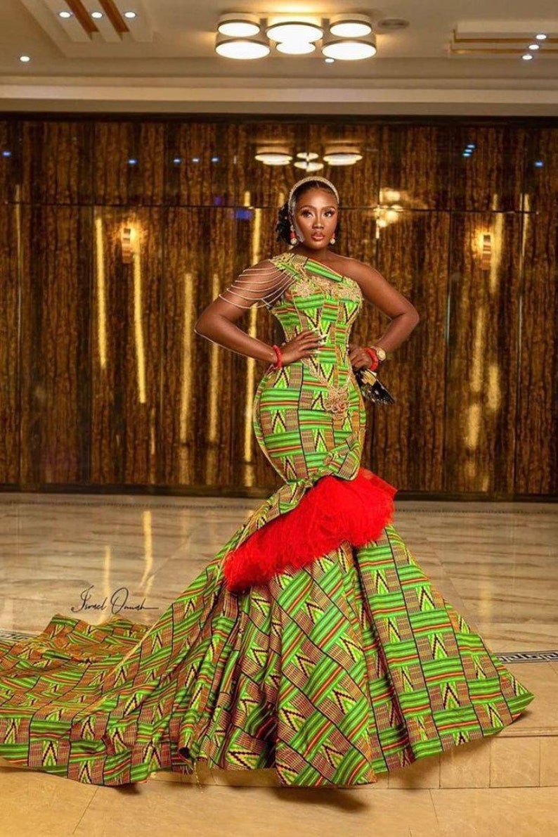 African Print Dress Ankara Dress African Prom Dresses - Etsy UK