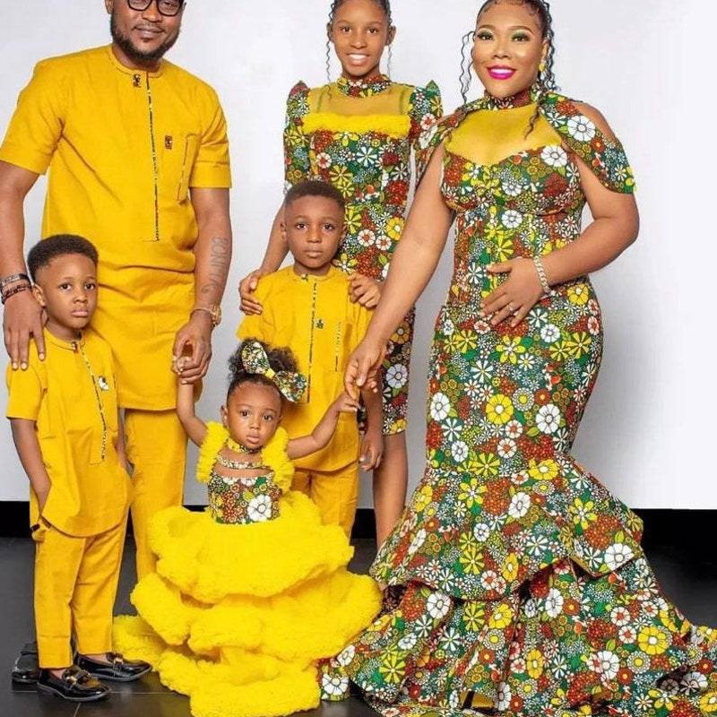 African Matching Outfits - Etsy