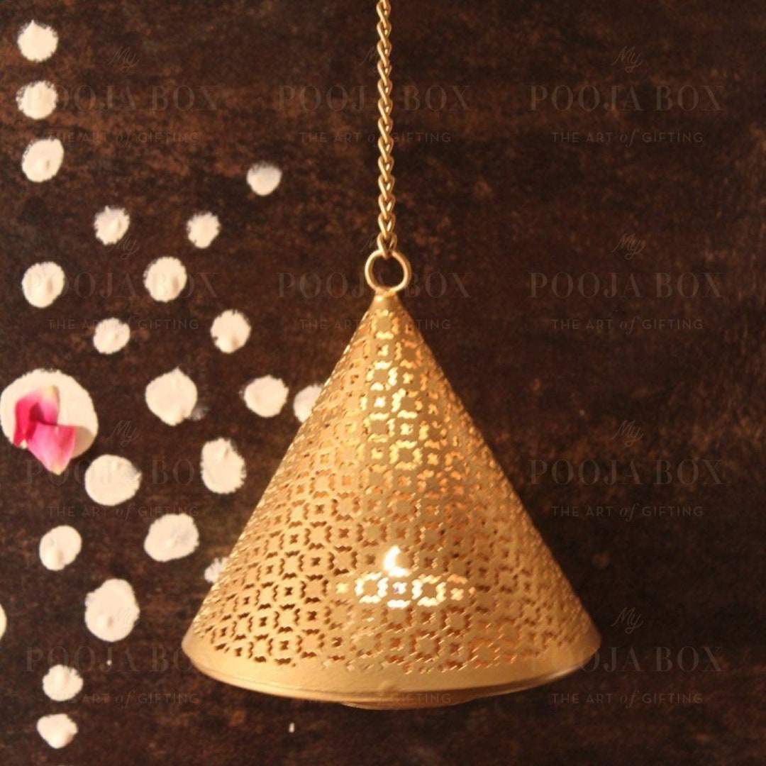 Handcrafted Makhruti Hanging T-light Holder - Etsy