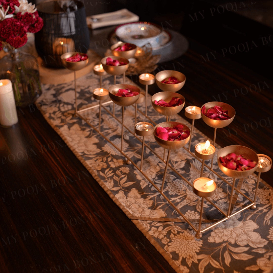 Ziba Decorative Dining Table T-light Stand - Etsy