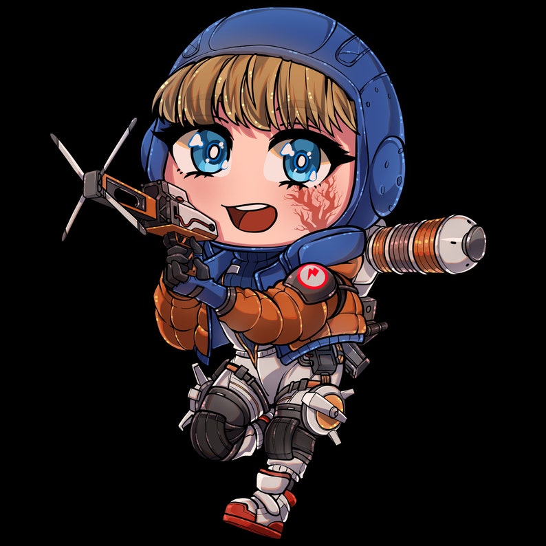 Apex Legends Wattson Chibi Design - Etsy
