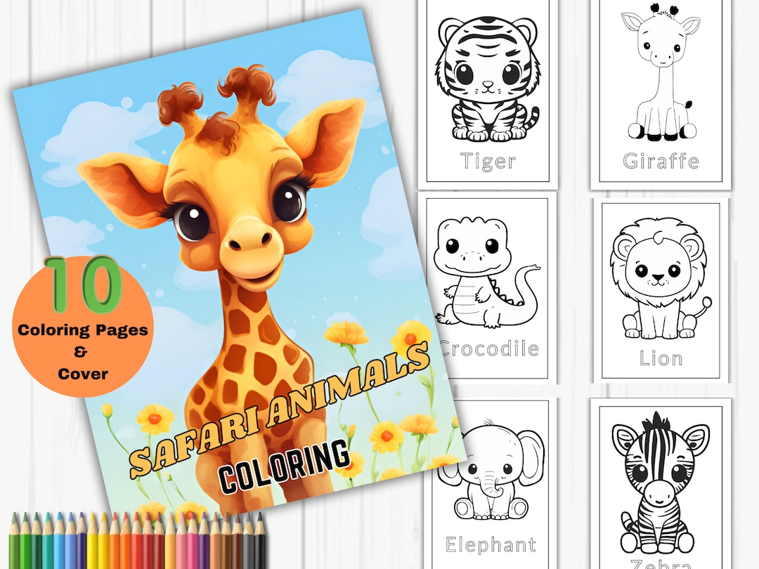 Zoo Preschool Printables, Safari Animal Activities for Children, Jungle ...