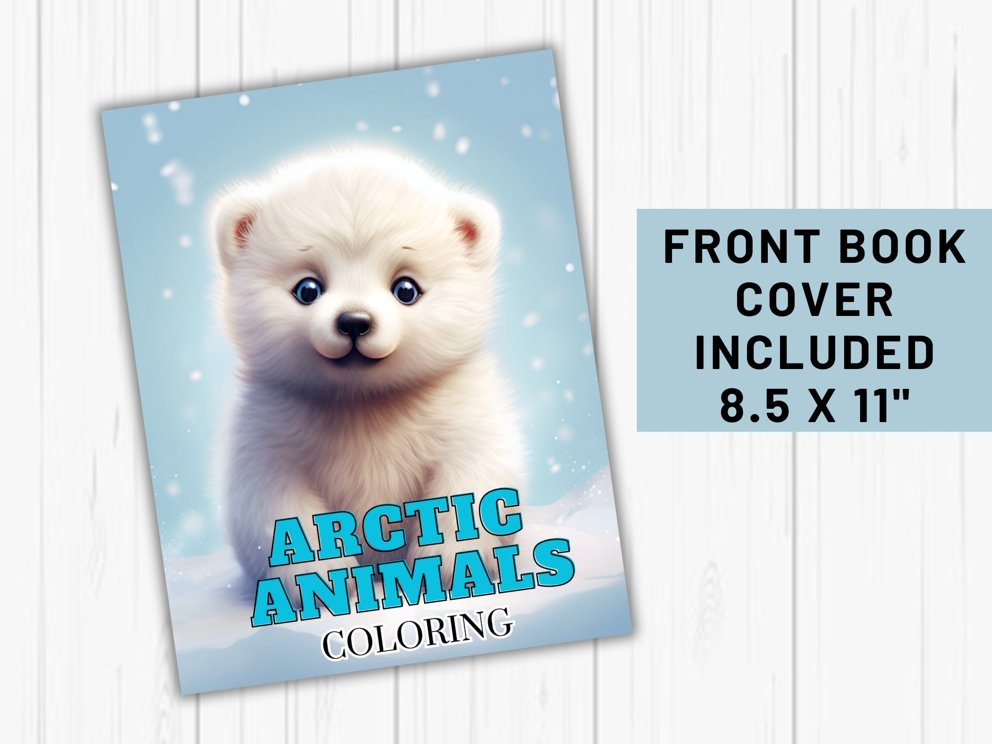 Arctic Animals Coloring Pages, Preschool Coloring Sheets, Winter ...