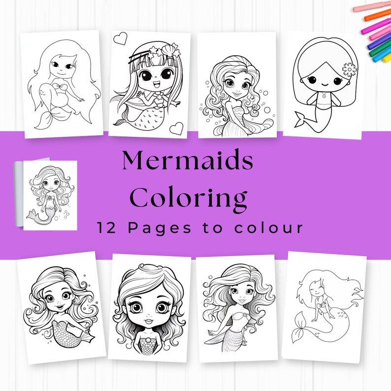 Mermaid Colouring Pages, Mermaid Activity, Little Mermaid Coloring ...