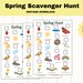 Toddler Scavenger Hunt Printable Spring Theme, Preschool Spring Topic ...
