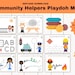 Printable Community Helpers Preschool Activities, Printable Playdough ...