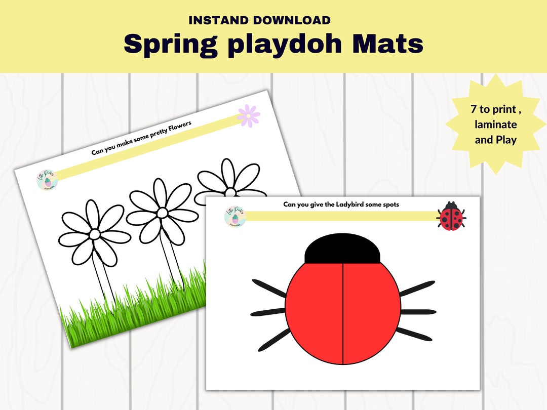 Spring Activities for Kids Printable, Preschool Spring Resources, 7 ...