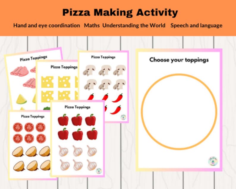 Preschool Learning, Pizza Party Game, Pre K Learning Activities ...