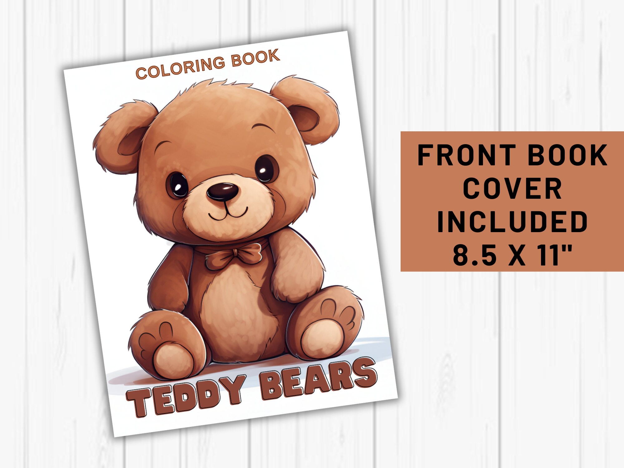 Teddy Bear Coloring Pages, Coloring Sheets for Kids, Bear Theme, Kids ...