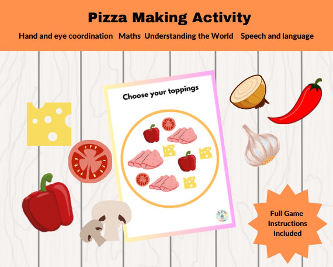 Preschool Learning, Pizza Party Game, Pre K Learning Activities ...