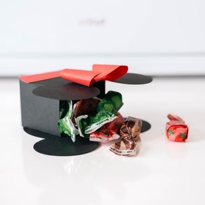 Mouse Theme Party Treat Box | Favor Box SVG - Etsy