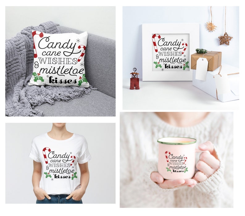 Mistletoe SVG File Christmas SVG File Digital Download Instant Download ...