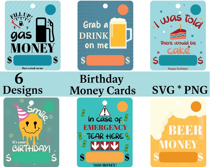 Printable Gas Money Card, Money Card, Fuel Design, Gift Card Holder ...