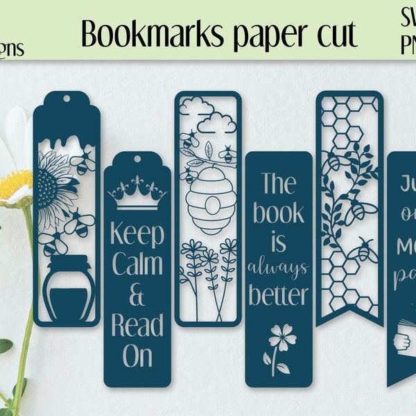 Bee Bookmarks - Etsy