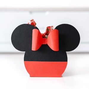 Mouse Theme Party Treat Box | Favor Box SVG - Etsy