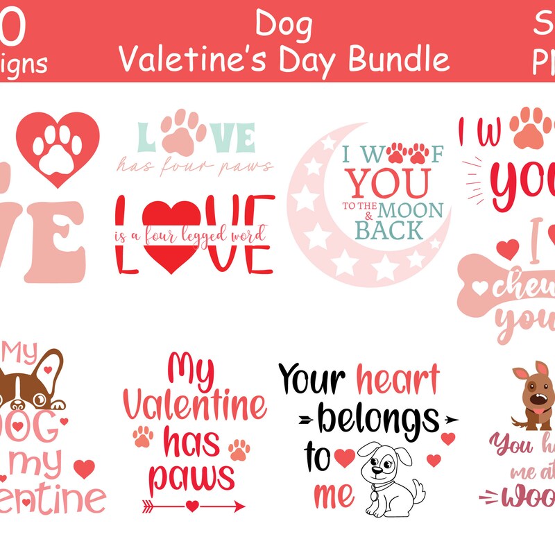 Dog Valentine - Etsy