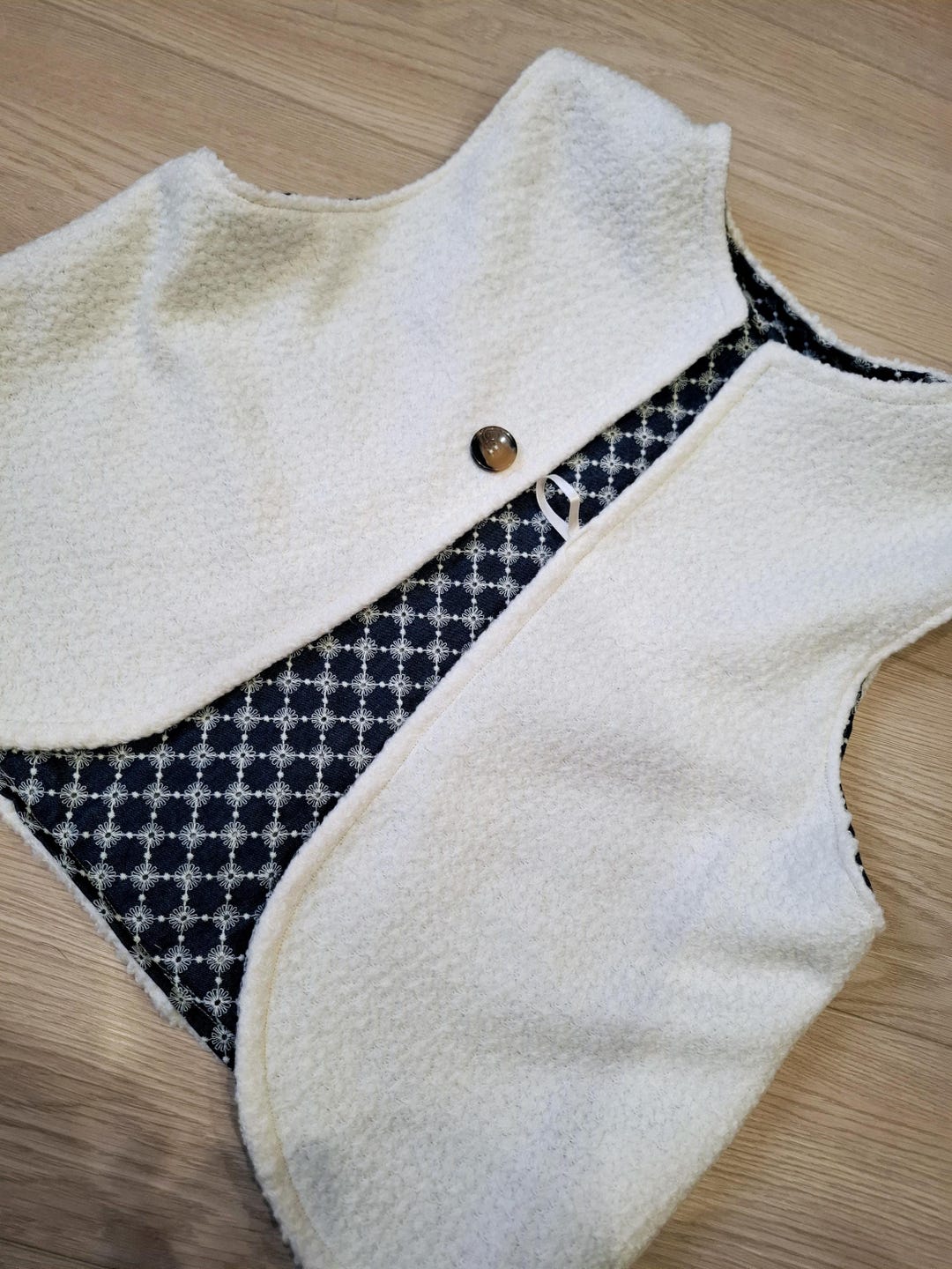 Sleeveless Sherpa Terrycloth Shepherd Vest - Etsy