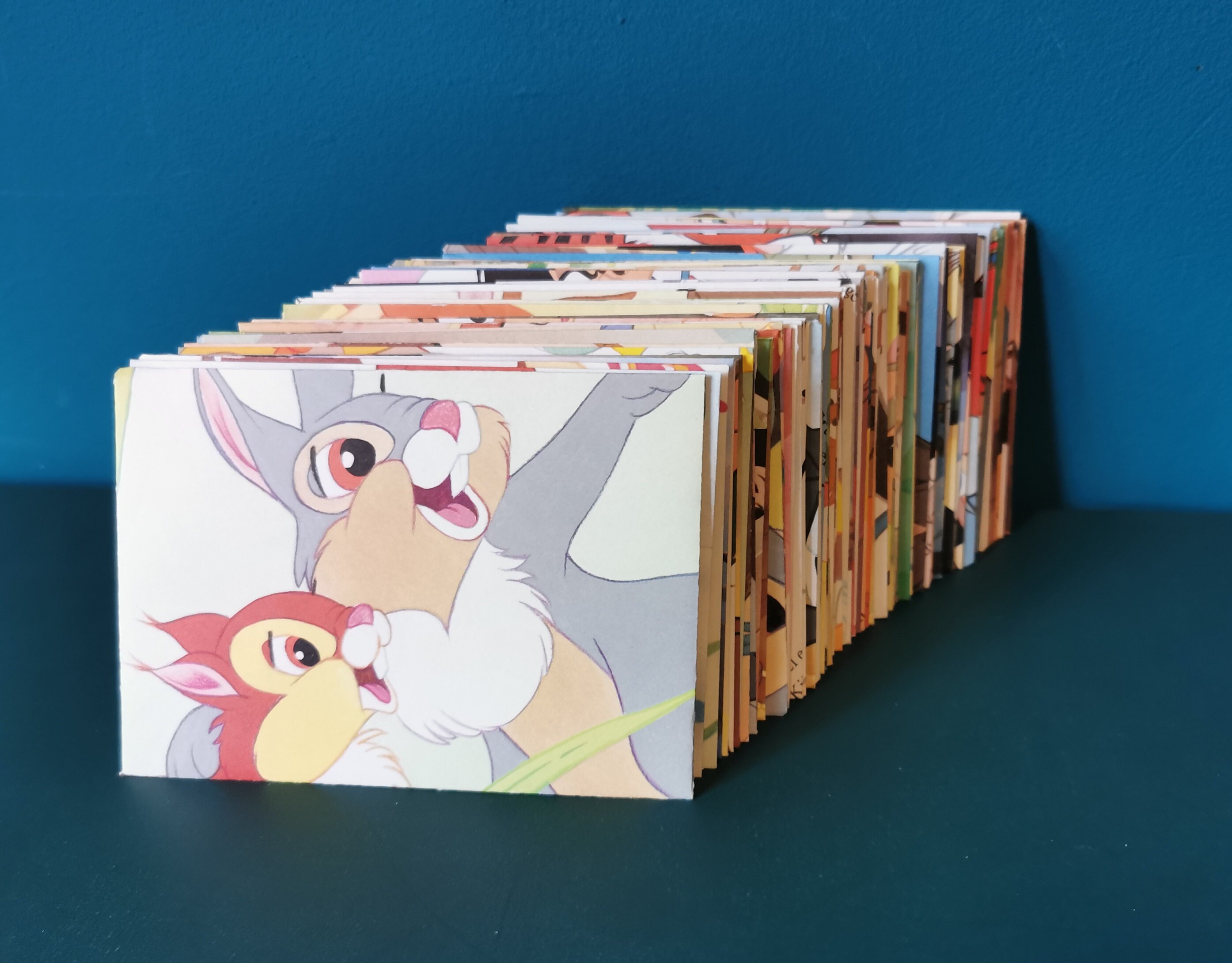 Disney Envelopes Set of 10 A6 Handmade Recycled Picture Books Snailmail ...