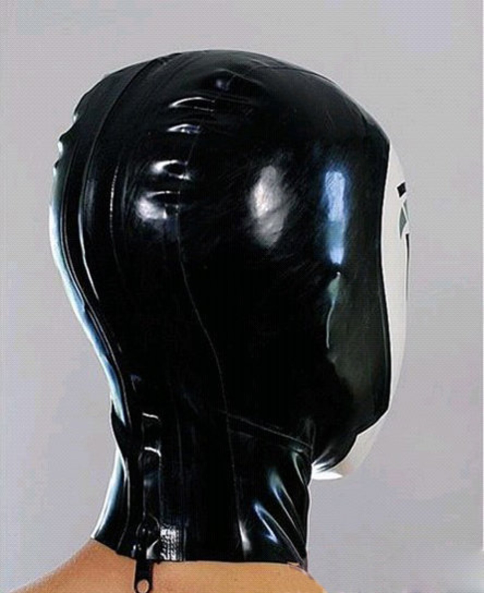 Pretty Doll Hood Mask Latex Cosplay W/ Zipper Fetishwear Gift - Etsy