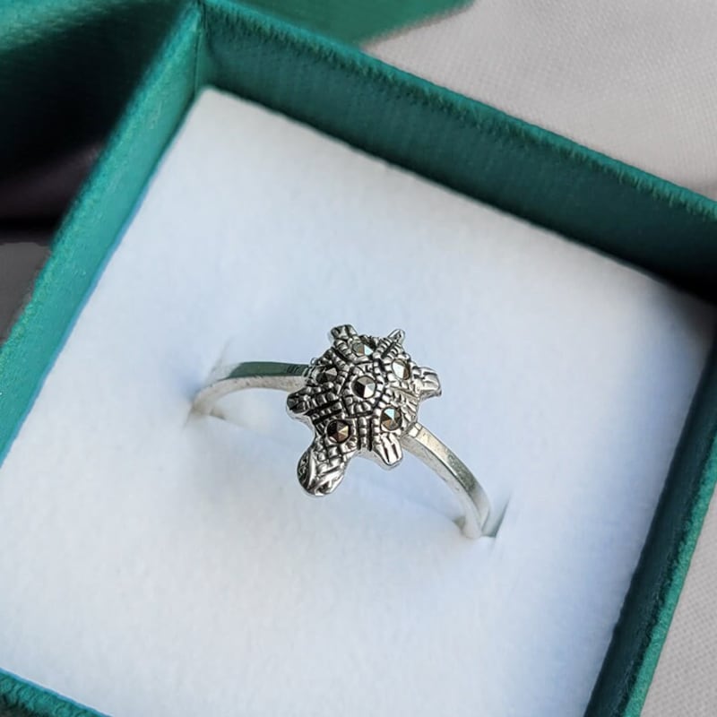 Turtle Ring - Etsy