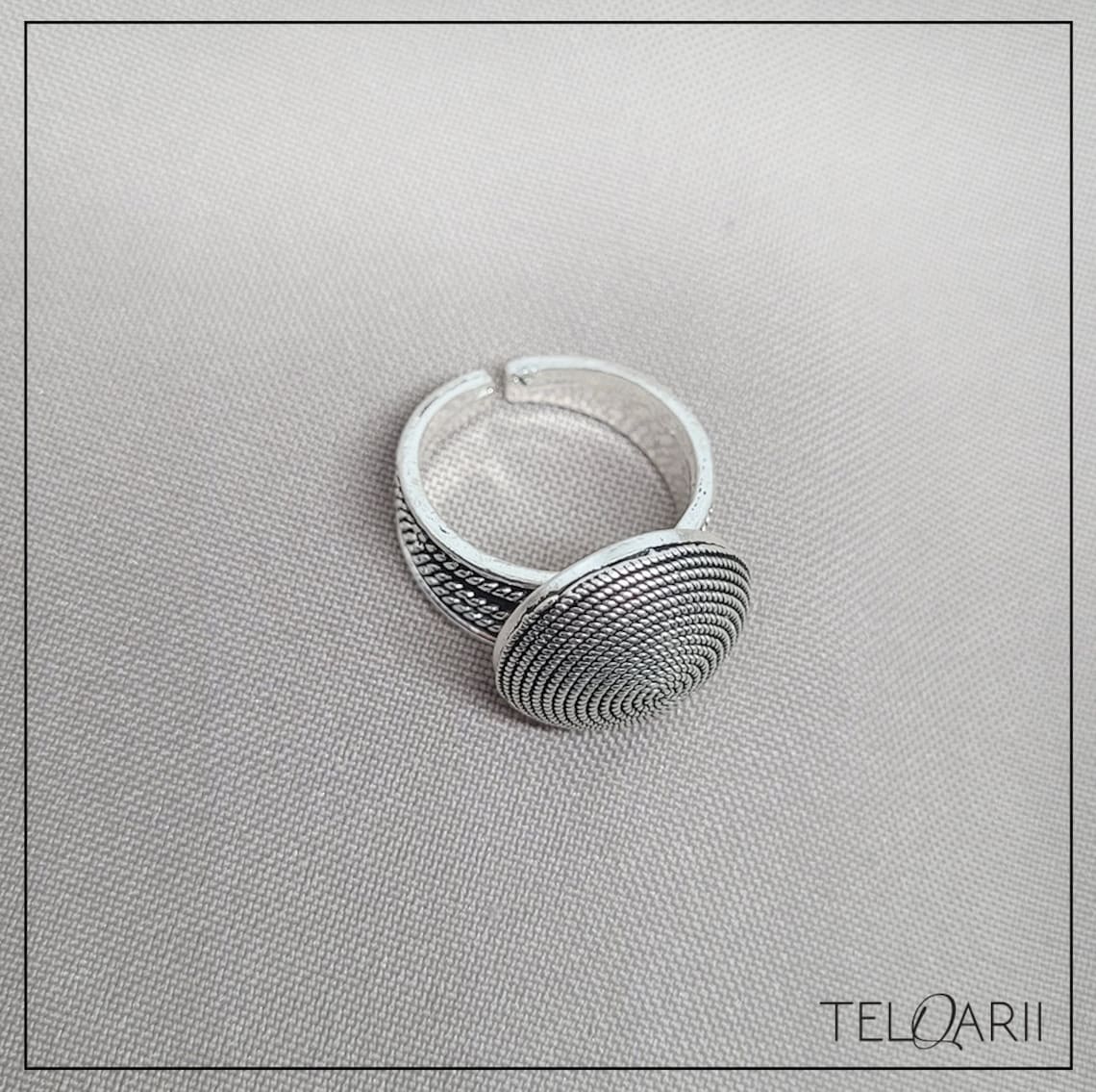 925 Sterling Silver Big Filigree Snail Ring, Turkish Telkari From ...
