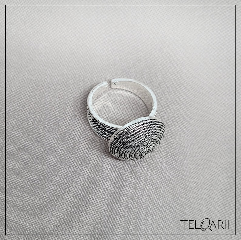 925 Sterling Silver Big Filigree Snail Ring, Turkish Telkari From ...
