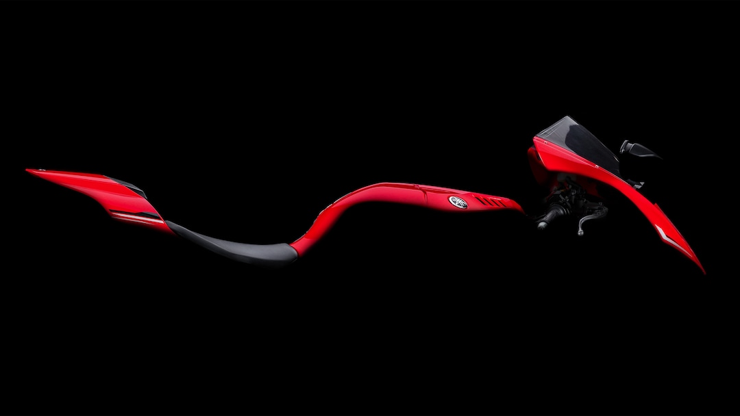 4K Desktop Wallpaper Yamaha YZF R1 RN32 Red Silhouette Screen ...