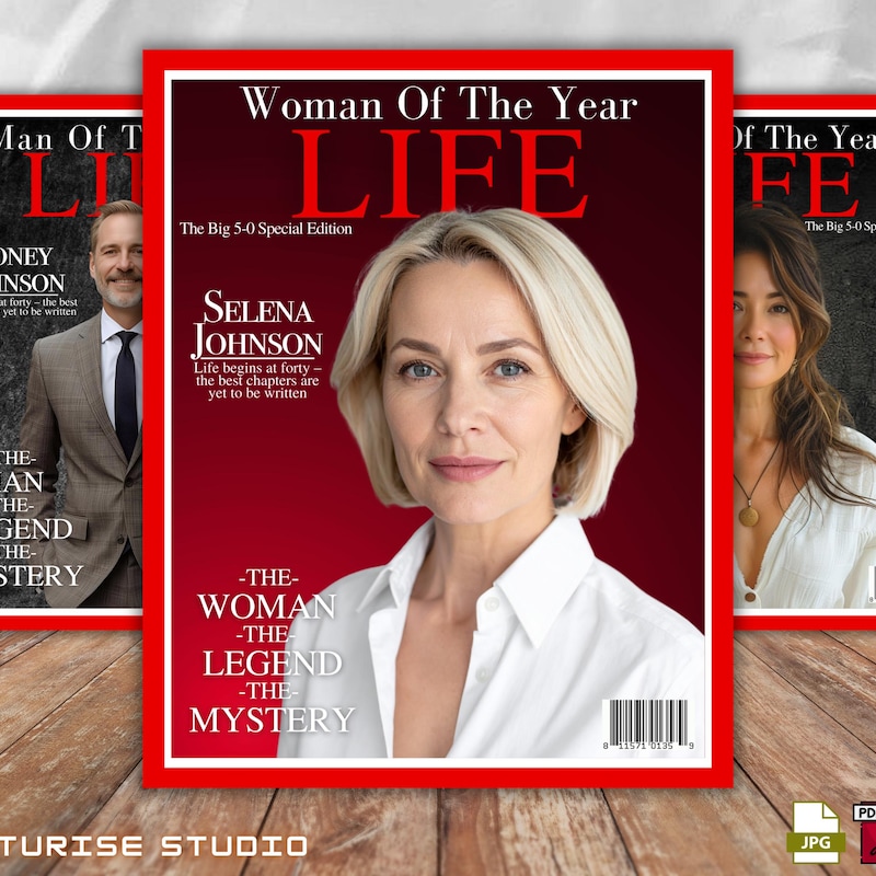 Life Magazine Cover - Etsy