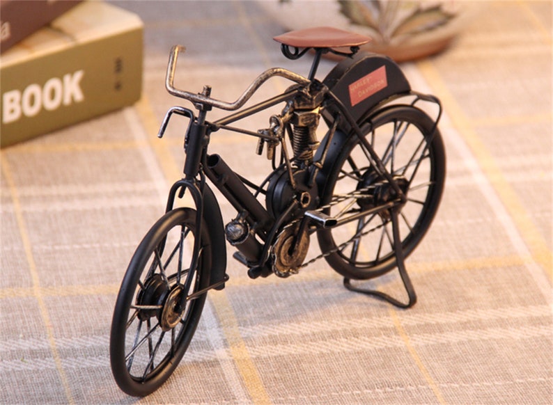 Retro Model of Wrought Iron Bicycle Living Room Bedroom - Etsy