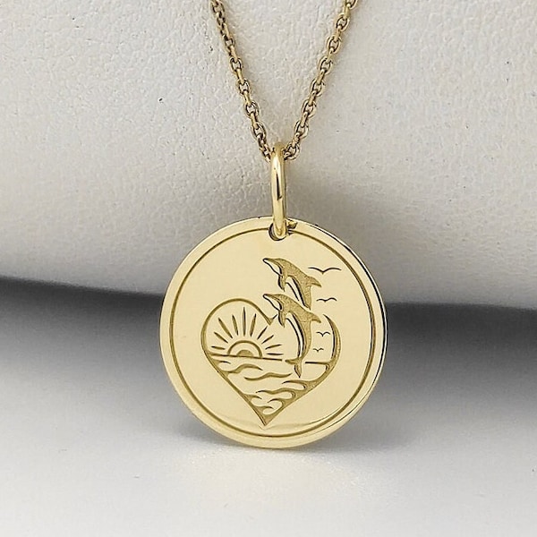 Dolphin Heart Jewelry - Etsy