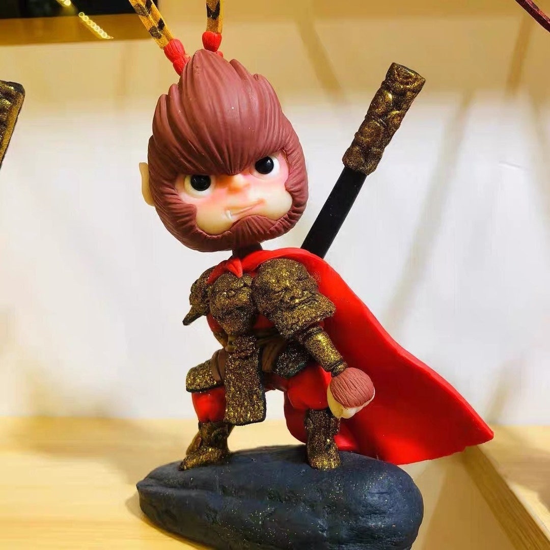Handmade Polymer Clay Chinese Monkey King Sculpture/mk1 Clay - Etsy