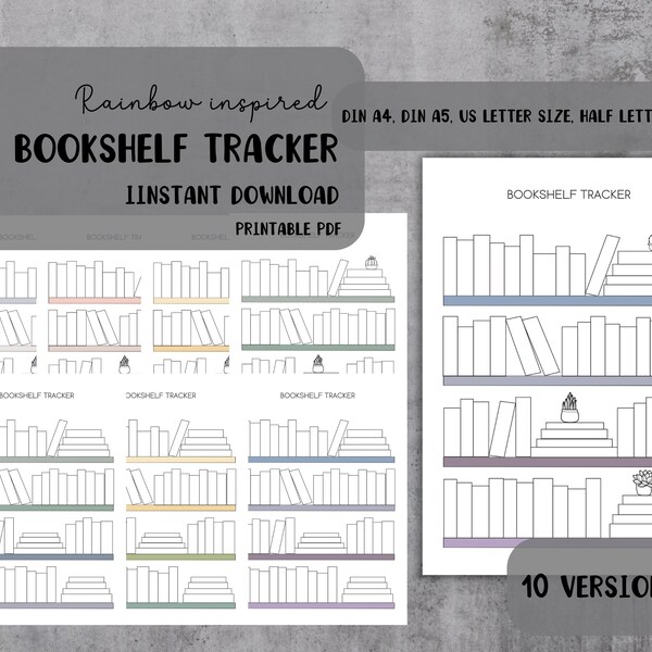 Track Your Reading Progress - Etsy