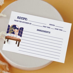 Printable Recipe Card 4x6 Cow Share Bread - Etsy