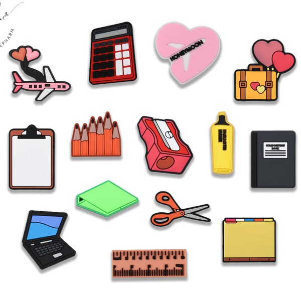 School Croc Charms - Etsy