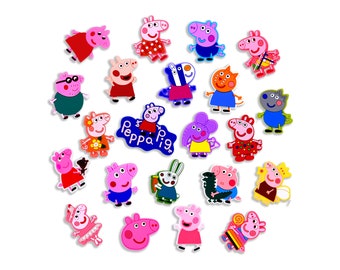 Peppa Pig Croc Charm - Etsy