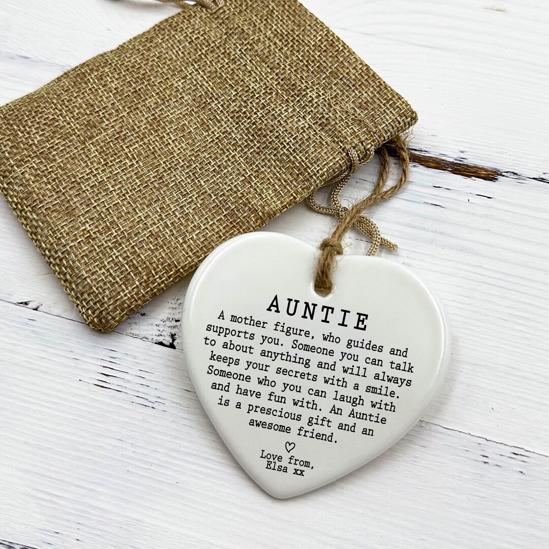 A Mother Figure,who Guides and Supports You, Auntie's Birthday Gift ...