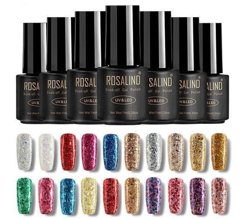 Gel Polish 7ml Diamond Glitter - Etsy