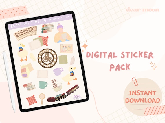 IU Above the Time Digital Sticker Pack Pre-cropped Stickers - Etsy
