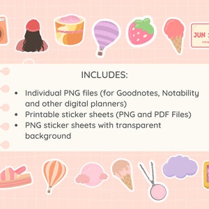 IU Strawberry Moon Digital Sticker Pack Hand-drawn Stickers for ...