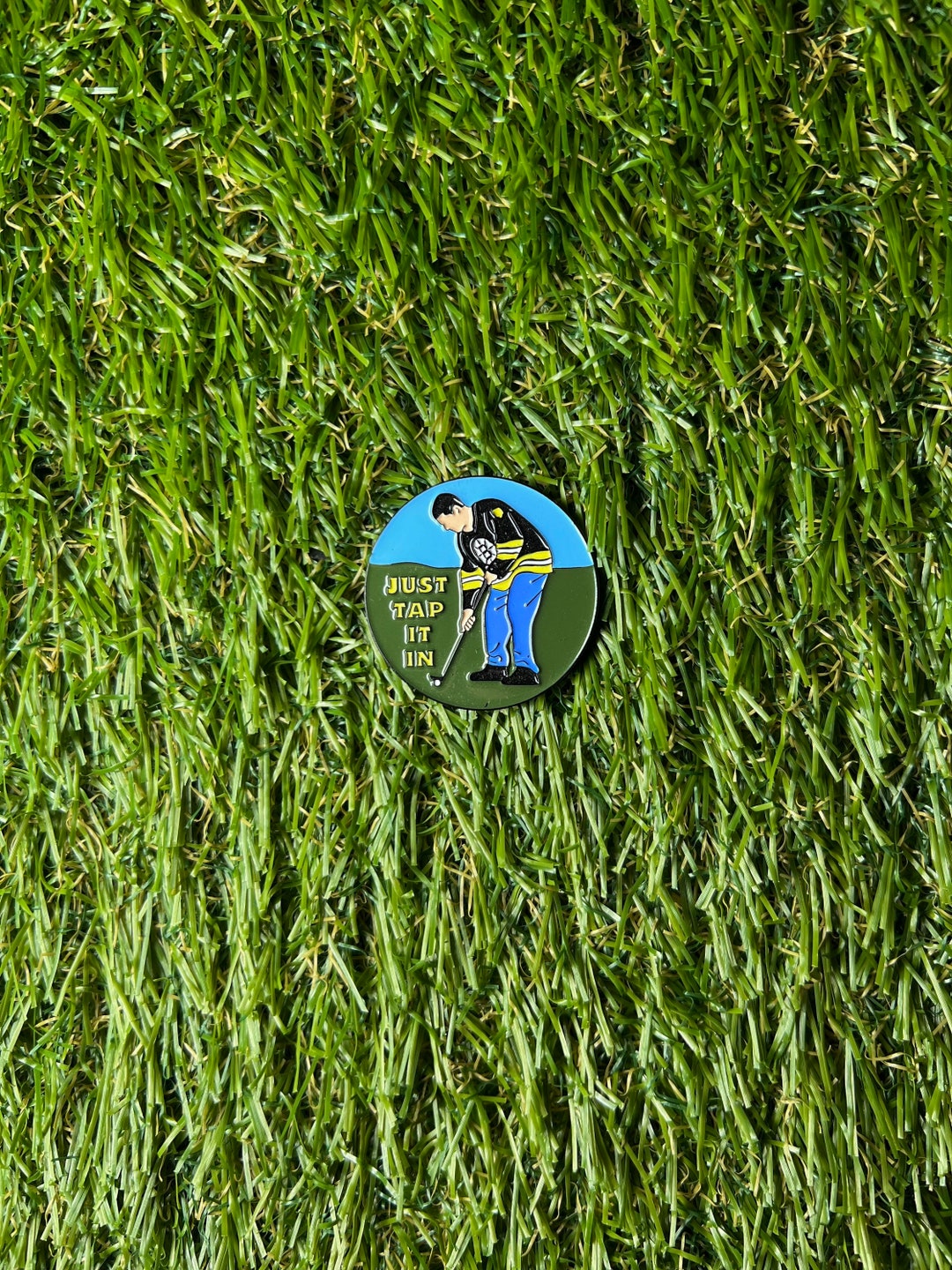 Just Tap It in - Ball Marker - Etsy UK