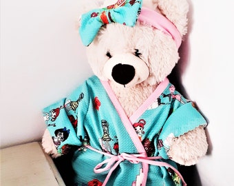 Teddy Bear Dressing Gown - Etsy UK